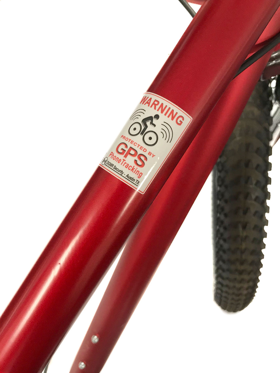Bike Anti Theft GPS Security Decal - Stop Bicycle Thieves – Duluth Cycle